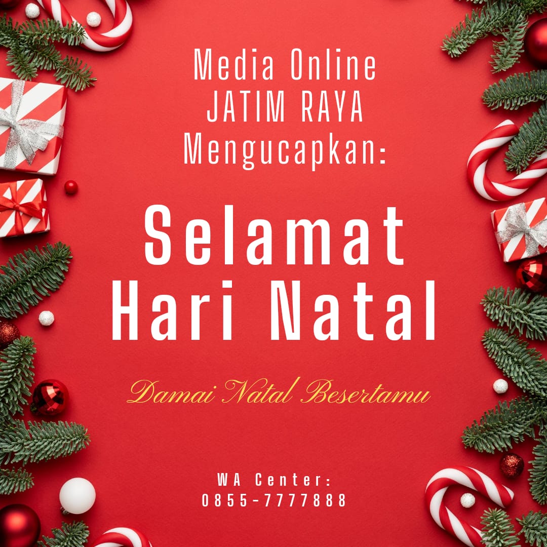 Portal Berita Jatim Raya Mengucapkan Selamat Hari Raya Natal 2022 ...
