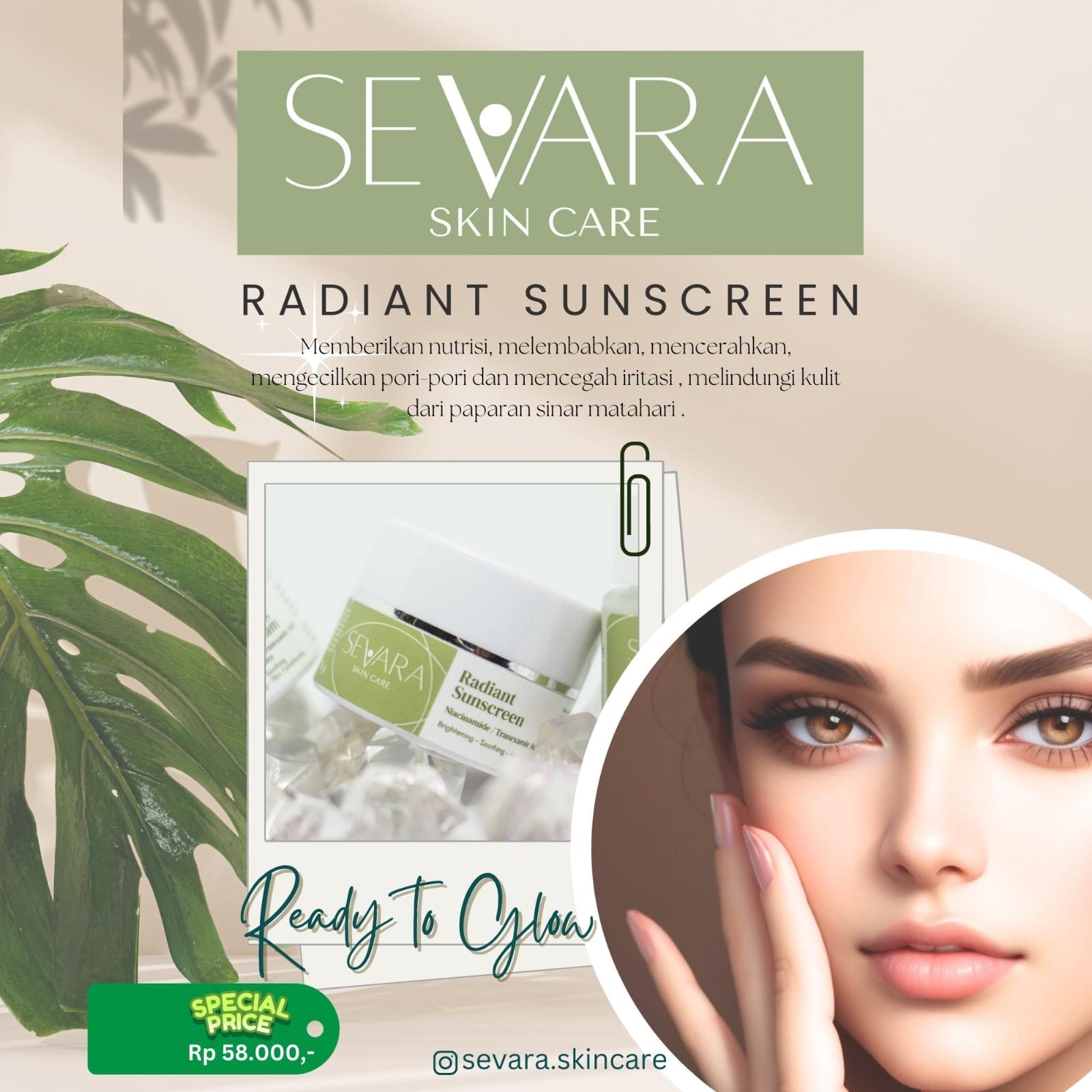 Ready to Glow, Sevara Skincare Luncurkan Tiga Produk baru - Jatimraya.com